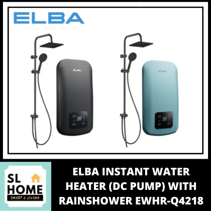 ELBA INSTANT WATER HEATER EVVO SERIES WITH LED PANEL SCREEN | Shopee ...