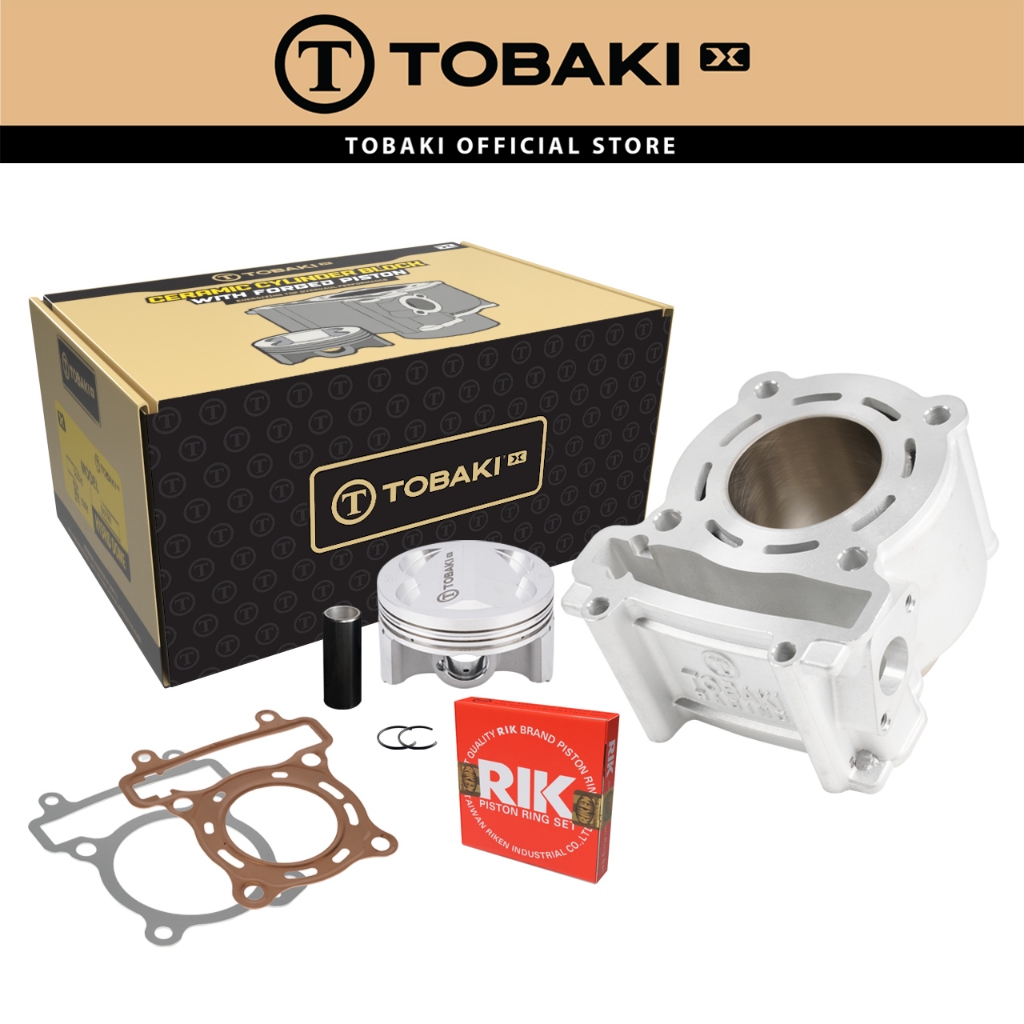 TOBAKI X Ceramic Cylinder Block With Forged Piston Full Set - Hybrid Dome | Shopee Malaysia