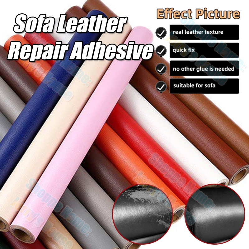 Sofa Leather Repair Adhesive Sticker Kulit Sofa Repair Leather Patch PU ...