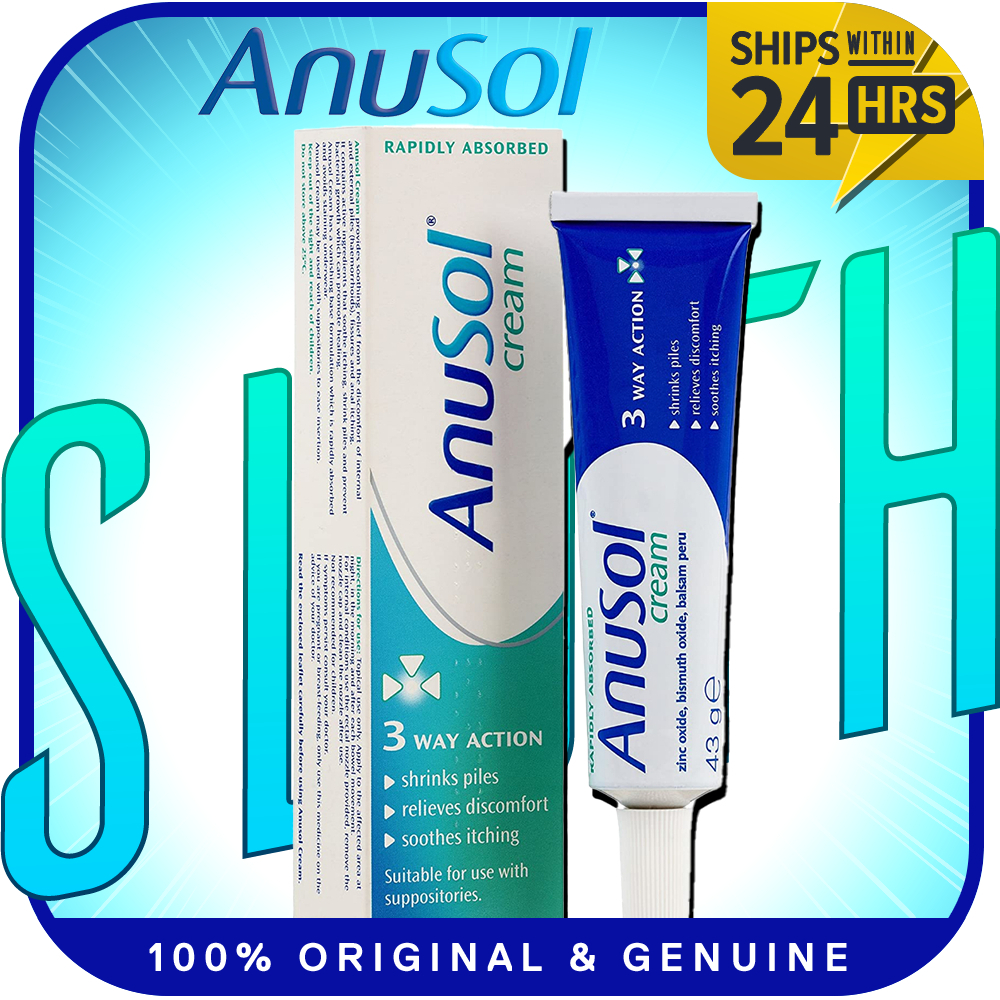 Anusol Cream for Haemorrhoid Treatment | Shopee Malaysia