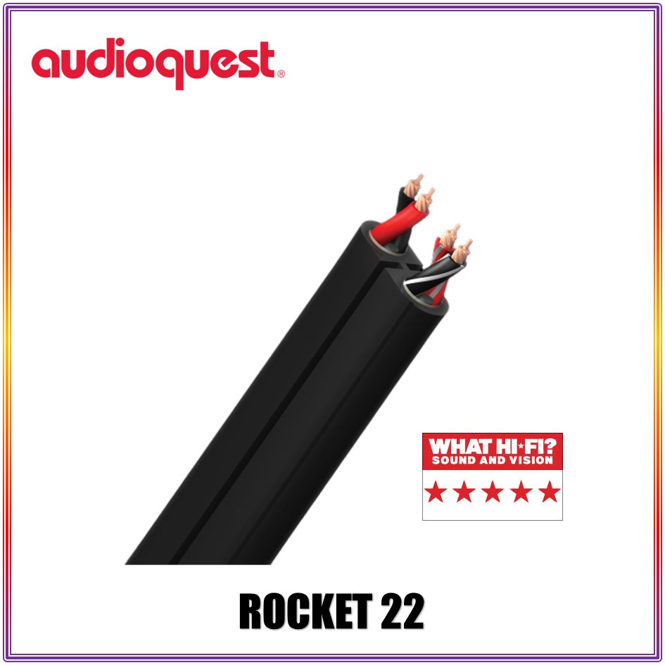 Audioquest Rocket 22 Speaker Cable (12AWG) | Shopee Malaysia