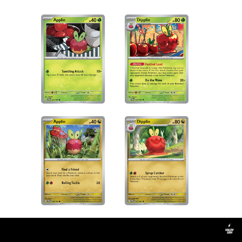 Pokemon TCG Card - Applin > Dipplin | Shopee Malaysia