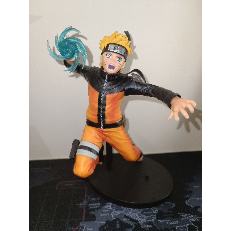 20cm Naruto Shippuden Naruto Uzumaki Rasengan Figure with Base Toy ...