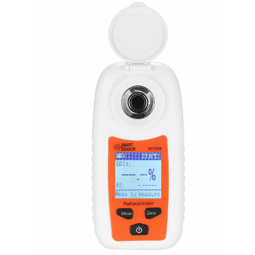 Smart Sensor ST335A LCD Digital Refractometer/ Portable Handheld Honey ...