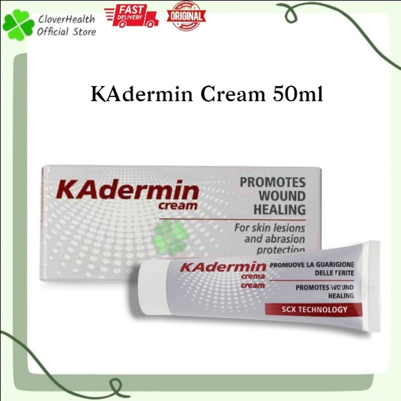 KAdermin Cream 50ml (Promoted Wound Healing) | Shopee Malaysia