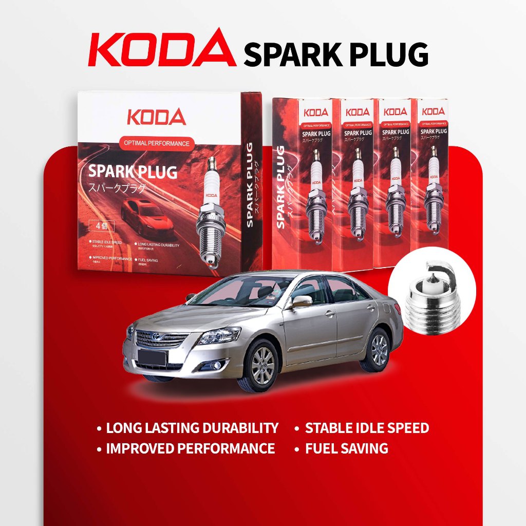 KODA Iridium Spark Plug Toyota Camry ACV40 2.4 2AZ-FE 2007-2011 BKR6EIX ...