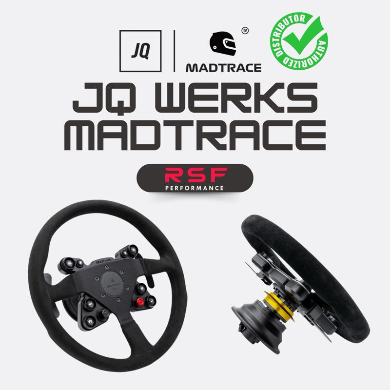 JQ WERKS Madtrace® Racing Steering Wheel System Honda Civic Type R FK8 ...