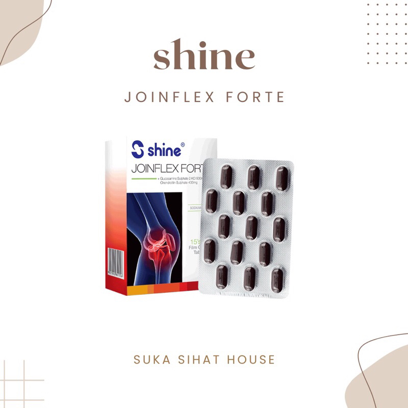 Shine Joinflex Forte 60's Film Coated Tablet | Shopee Malaysia