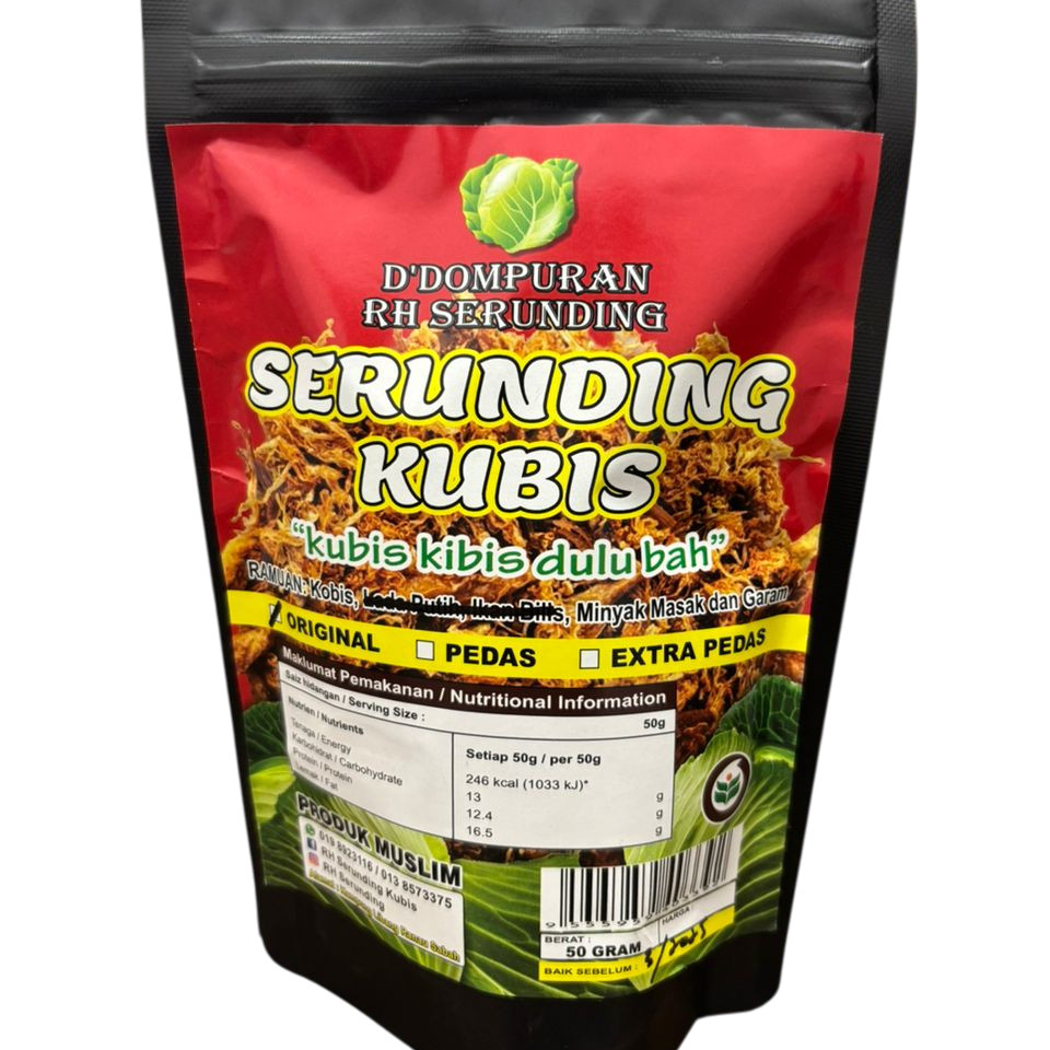 D'Dompuran: Serunding Kubis Original | Shopee Malaysia