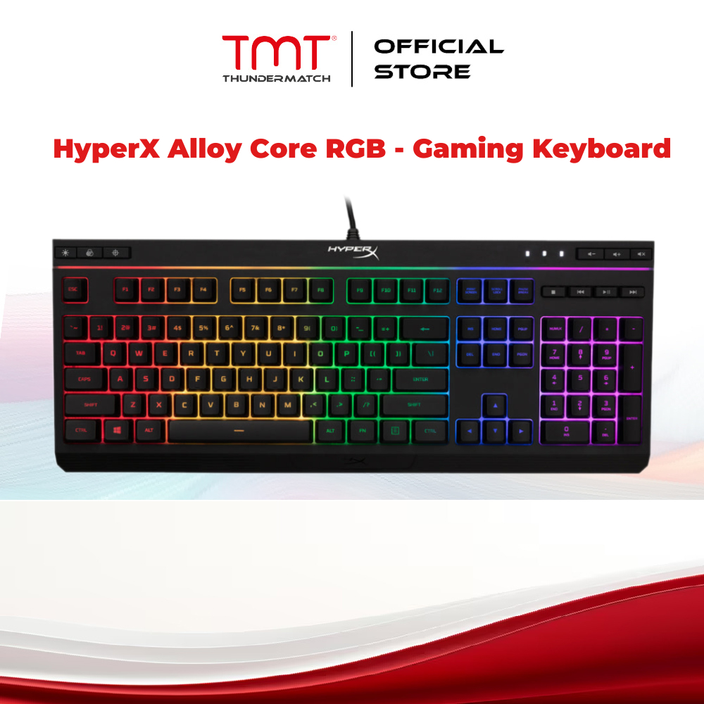 HyperX Alloy Core RGB - Gaming Keyboard | 2Y Warranty (4P4F5AA ...