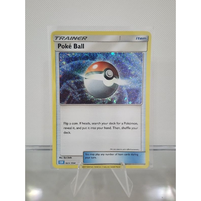 2023 Poke Ball Card (Rare Holo) | Shopee Malaysia