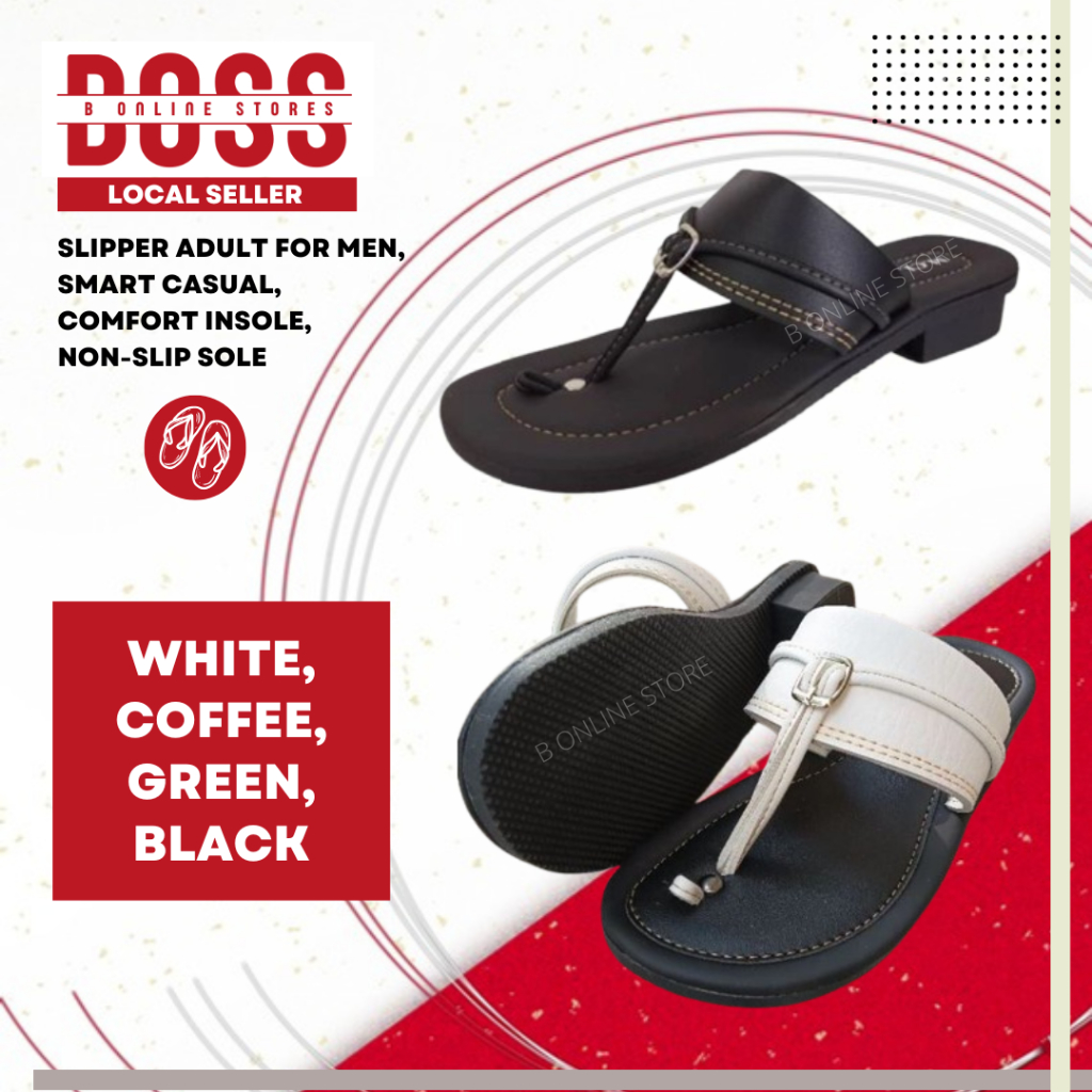 Kasut Capal Traditional Lelaki 8861/8866 Chappal Lelaki Melayu Kasut ...