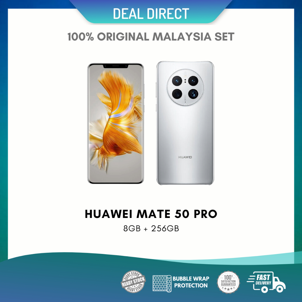 [ DEMO / DISPLAY SET ] Huawei Mate 50 Pro ( 8 + 256GB ) Complete Full ...