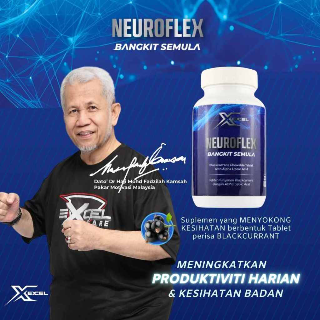 NEUROFLEX TABLET KUNYAH – Bantu Legakan Saraf & Kebas Tangan Kaki (60 Biji) | Shopee Malaysia