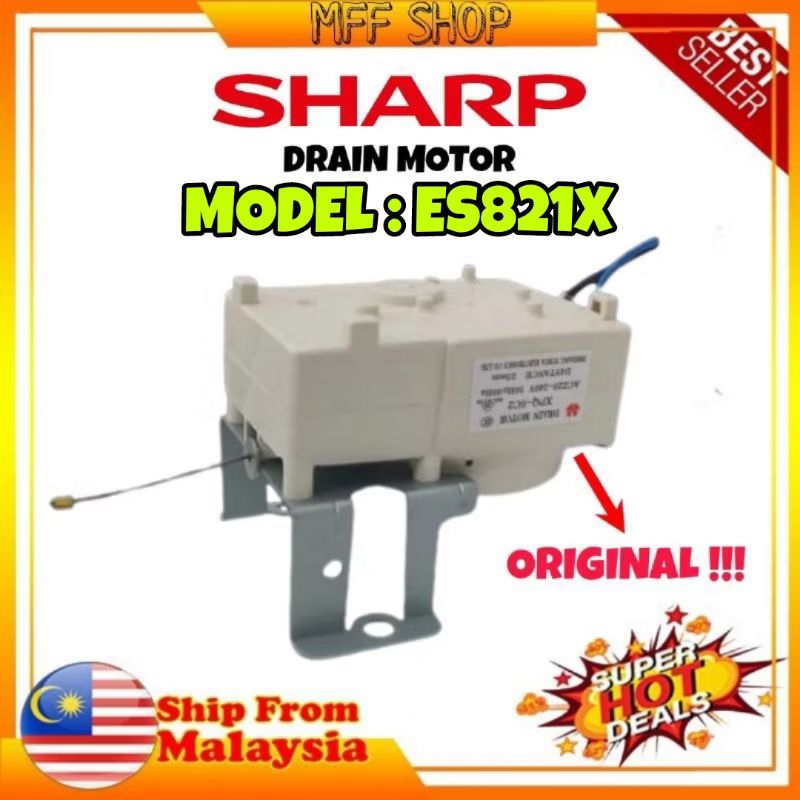 ES821X Sharp Drain Motors Washing Machine ORIGINAL | Shopee Malaysia