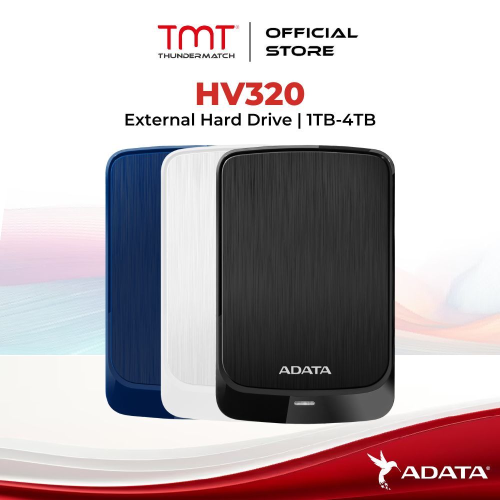 TMT Adata HV320 External Hard Drive (1TB/2TB) | Shopee Malaysia
