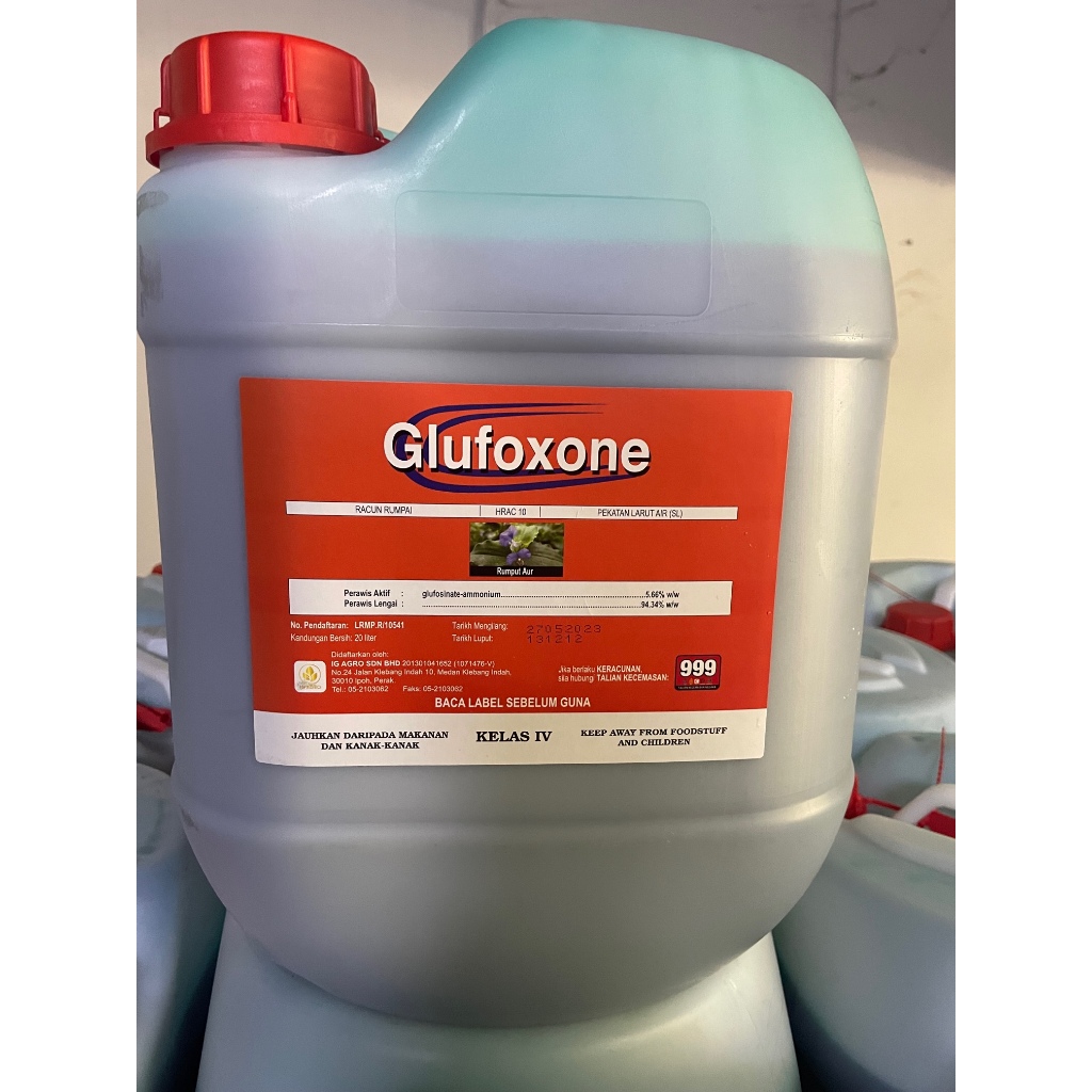 20 Liter Pengganti Kopi O GLUFOXONE / Glufosinate ammonium 5.66 % ...