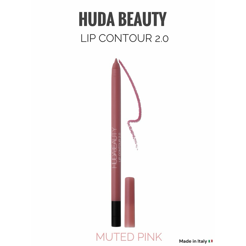 Huda Beauty Lip Contour 2.0 in Muted Pink, 0.5G | Shopee Malaysia