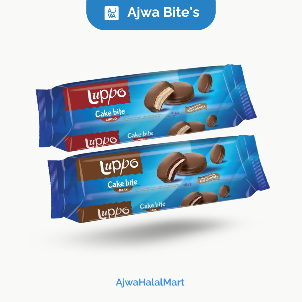 LUPPO CAKE BITE (CHOCOLATE/DARK) 184 GRAMS | Shopee Malaysia