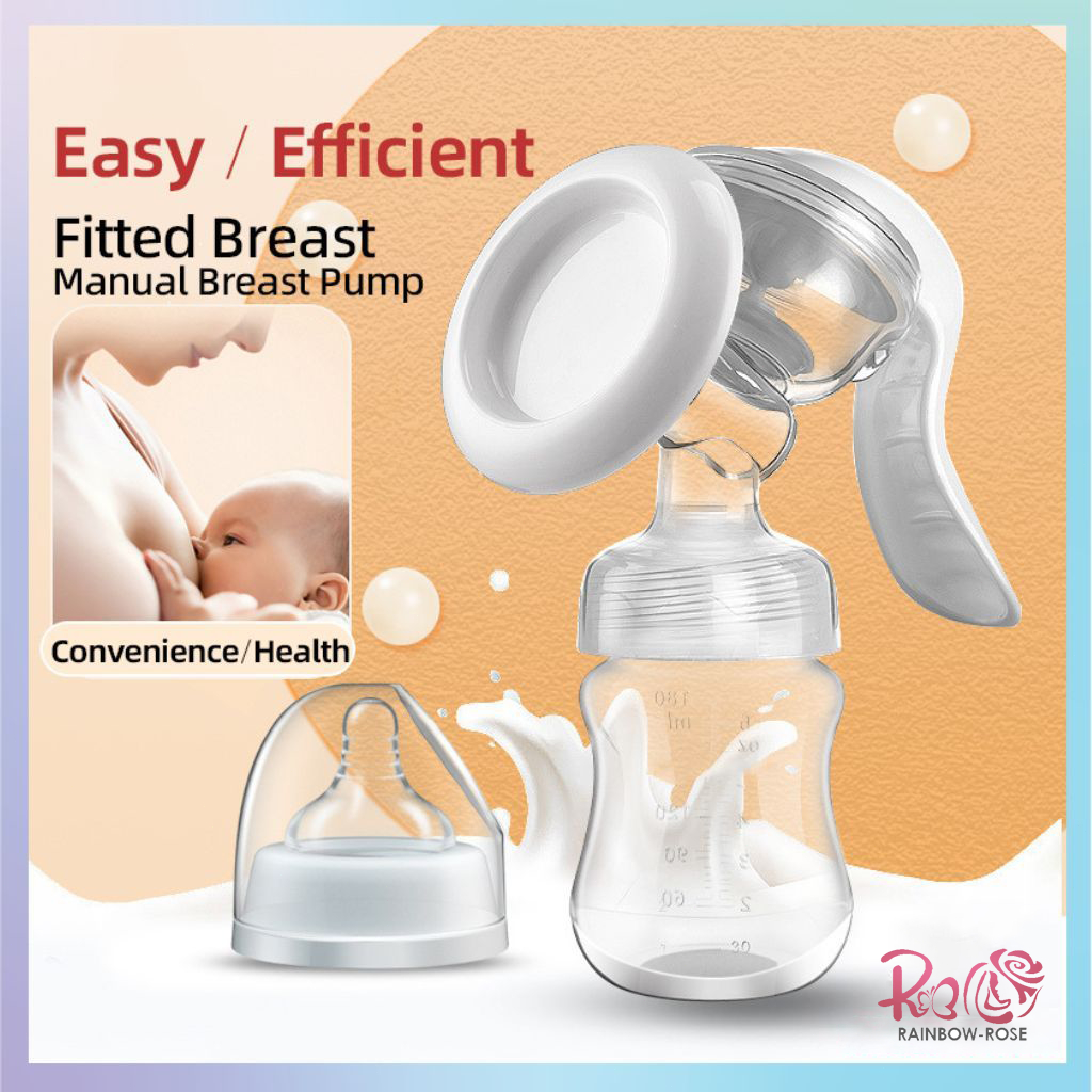 Manual Breast Pump Real Bubee Breast Milk Pump Susu Breastpump with ...