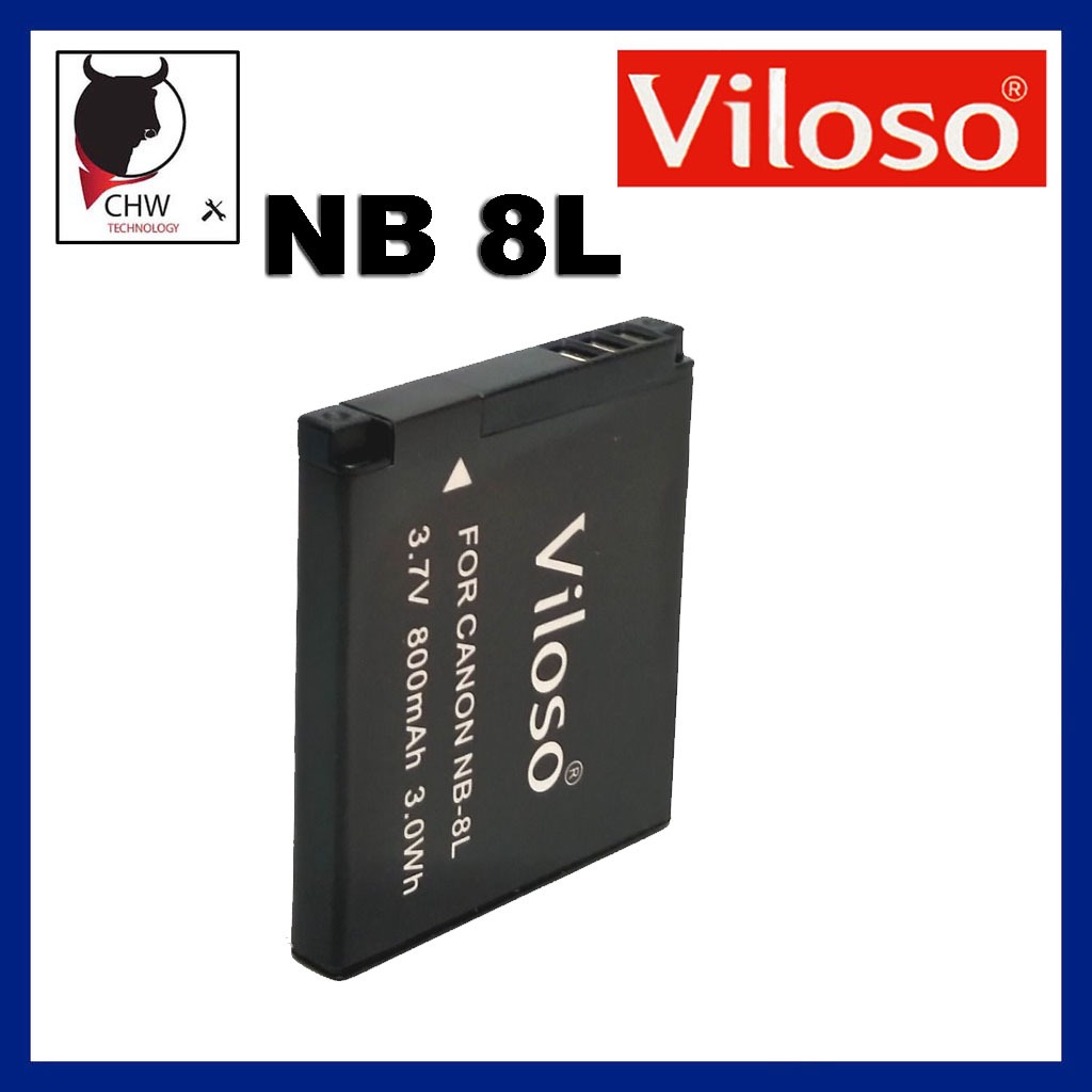 VILOSO/ GLOBAL CANON NB8L NB-8L BATTERY | Shopee Malaysia