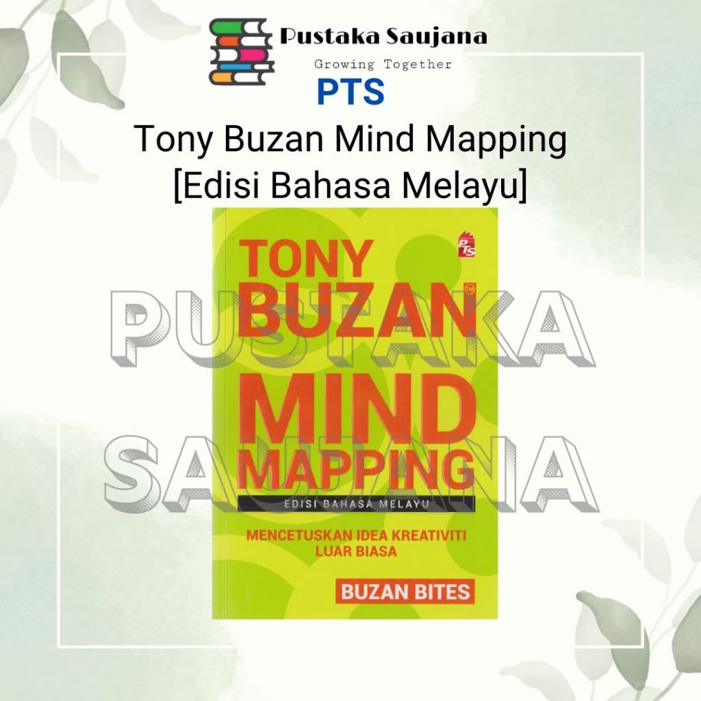 [Saujana] PTS Tony Buzan Mind Mapping - Edisi Bahasa Melayu | Shopee Malaysia