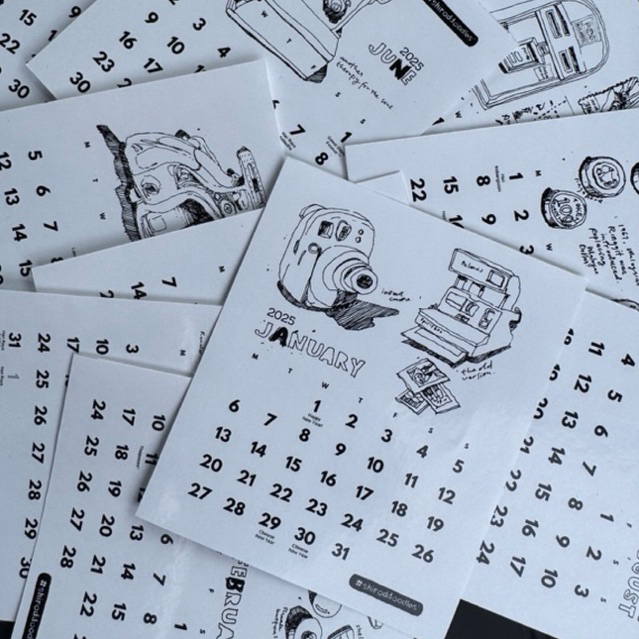 Sticker Calendar 2025 pack | Shopee Malaysia