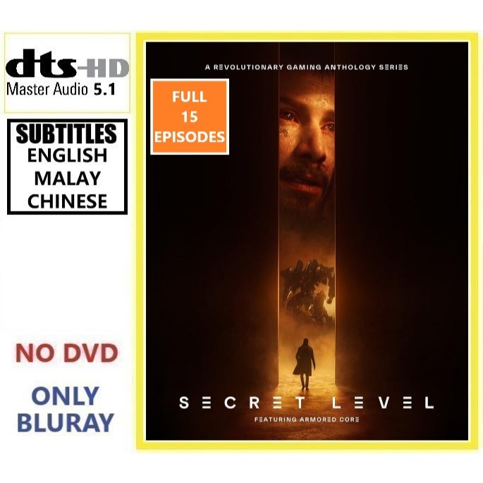 S2D56 Secret Level Season 1 (2024) [15 EPISODES] (2 DISCS) Animation Action Adventure | Shopee ...