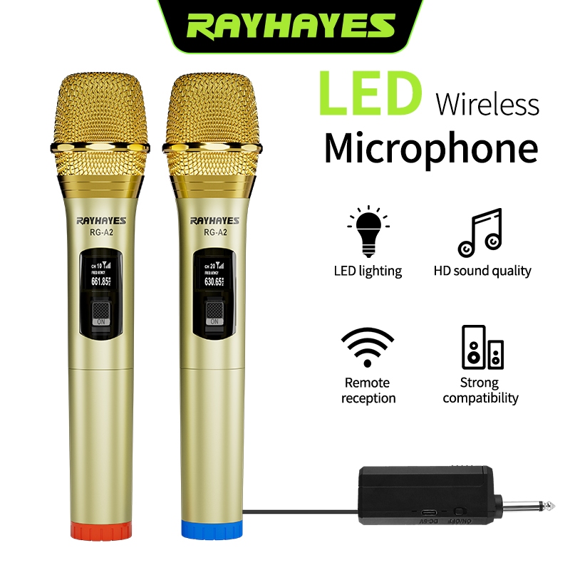 Rayhayes Wireless Microphone Original Rgb Microphone RG-A Handheld ...