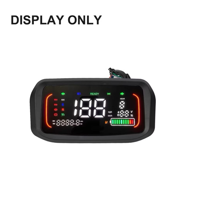 LCD Display Meter For E Bike Motor Meter Replacement Scooter Universal ...