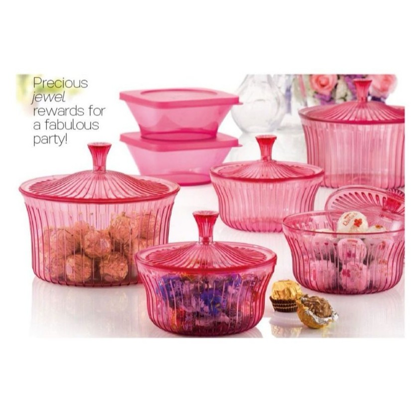 Tupperware Celebrate Crystalline Server 600mL/ 1.5L (1pc) | Shopee Malaysia