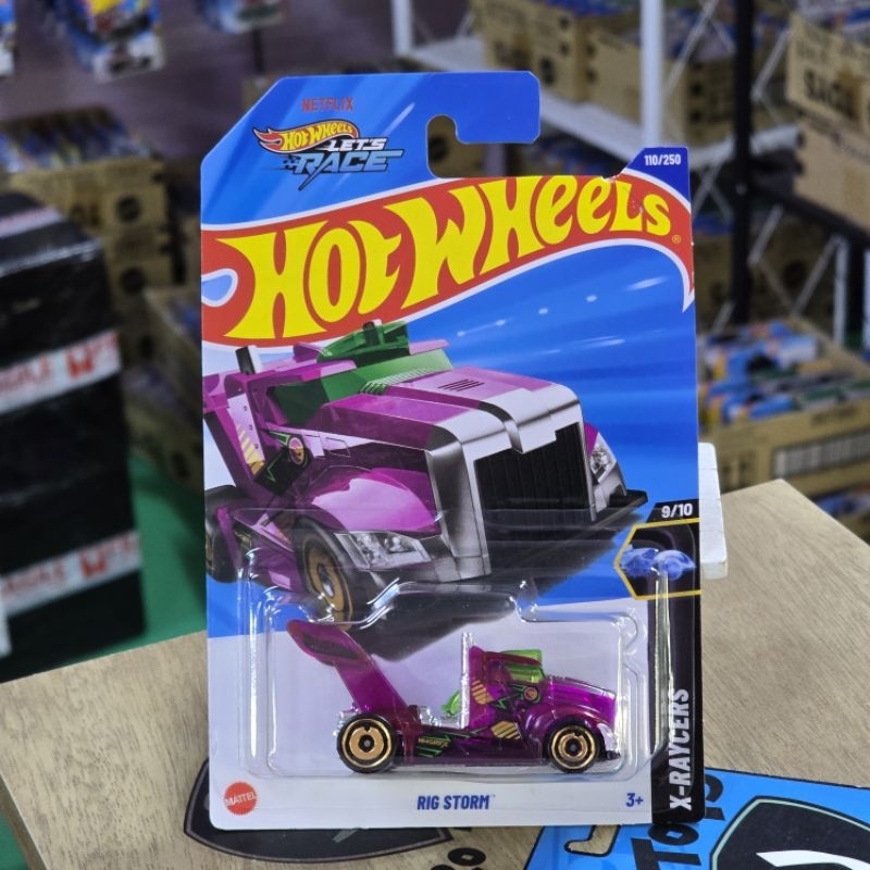 HOTWHEELS REGULAR TREASURE HUNT RIG STORM RTH | Shopee Malaysia