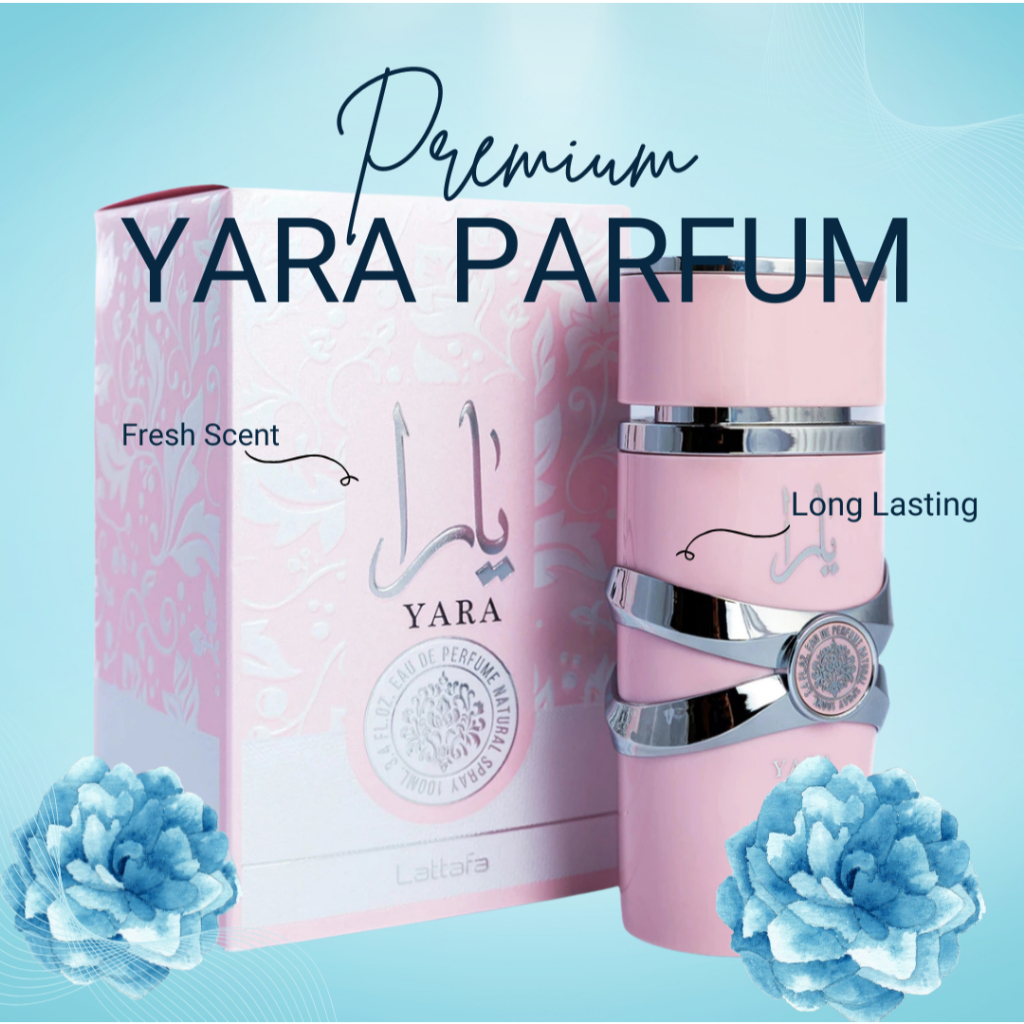 Original Pink Yara Perfume perfume by lattafa 100 ml for women minyak ...