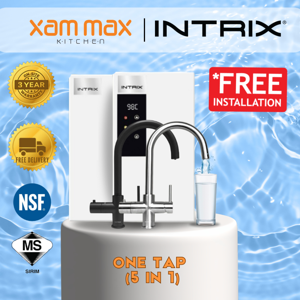 [SPECIAL VOUCHER] INTRIX One Tap (5 IN 1) Drinking Water Purifier ...