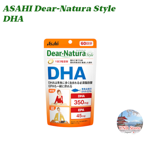 ASAHI Dear Natura Style DHA Supplement 60 Days【Direct from Japan ...