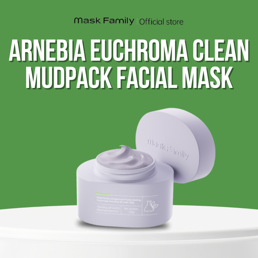 Mask Family Euchroma Clean Mudpack Facial Mask - 100g | Shopee Malaysia