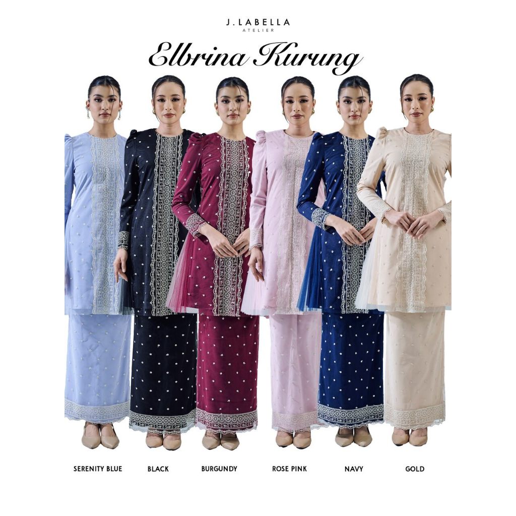 J.Labella Elbrina Kurung | Shopee Malaysia