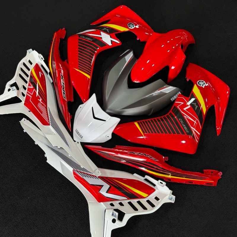 Y16 V2 ABS COVERSET MX KING MERAH PUTIH CUSTOM 2024 HLD | Shopee Malaysia