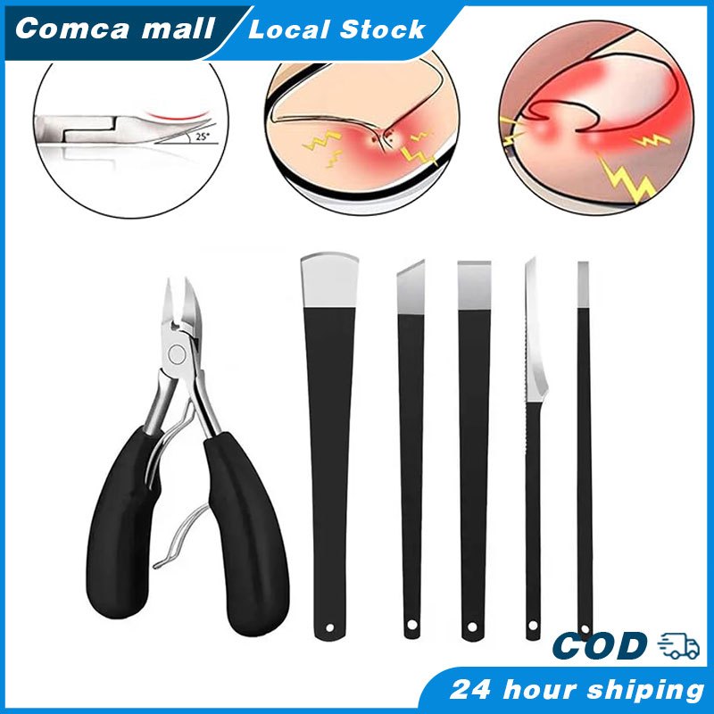 6pcs Professional Pedicure Tools Set / Pedicure Scissors Clippers Nail ...