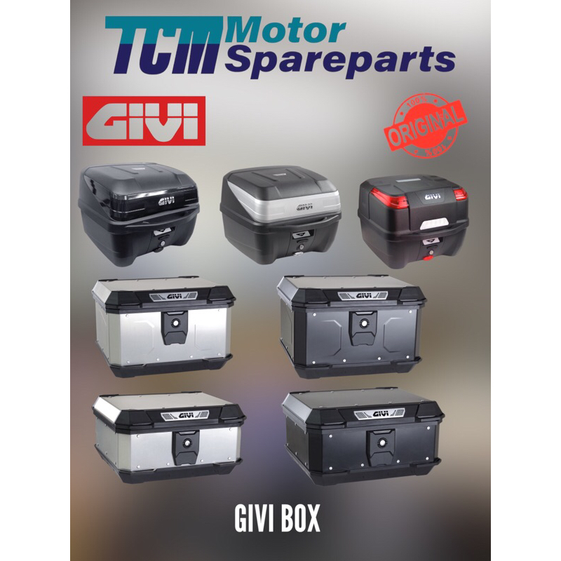 GIVI BOX 100% ORIGINAL GIVI BOX B32/B33/B34/B42/B45/MTN29/MTN39 | Shopee Malaysia