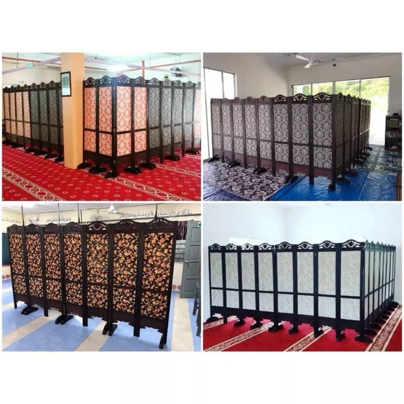 PARTITION KAYU ORIGNAL /💥 READY STOCK💥/ WOODEN SCREEN DIVIDER | Shopee ...