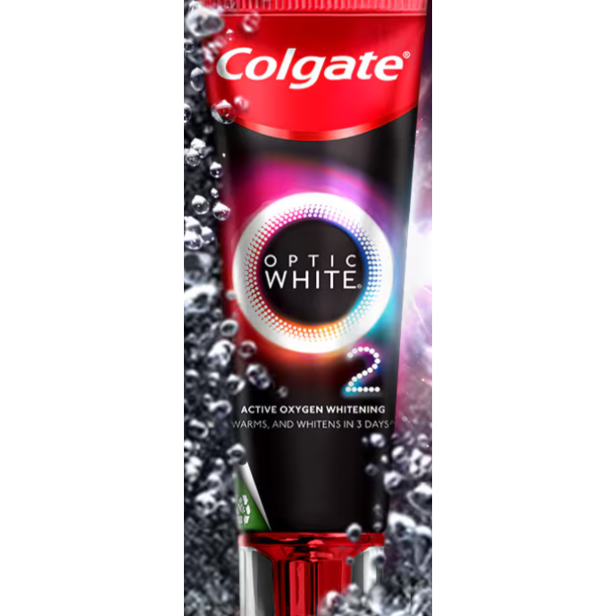 COLGATE Optic White O2 Aromatic Menthol Toothpaste 85g | Shopee Malaysia
