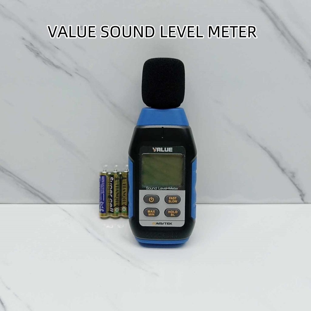 Value Sound level meter VMS-1 30~130dB measure noise air-conditioning ...
