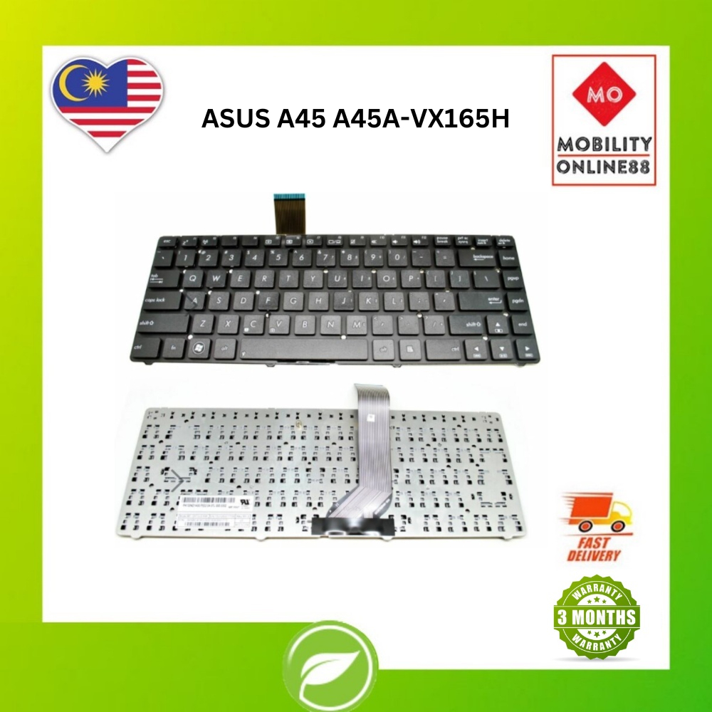 ASUS A45 A45A-VX165H A45A-VX168D A45A-VX171D A45A-VX174Q A45V A45VM ...