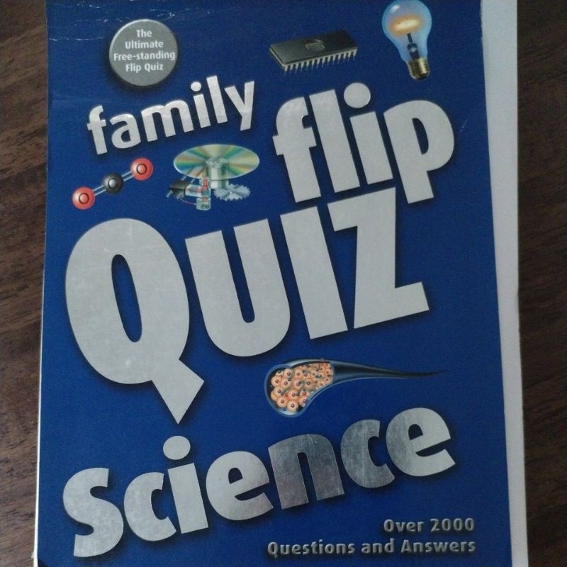 (Used book) Family flip Quiz Science | Shopee Malaysia