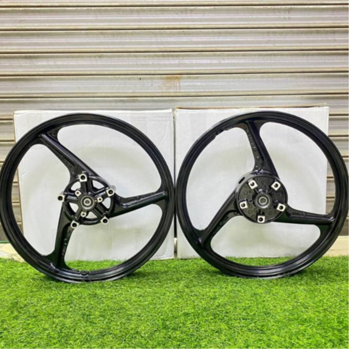 SPORT RIM ENKEI 3L 3 BATANG Y16 ABS 160/160-17 BLACK KILAT Y16ZR ( ABS ...