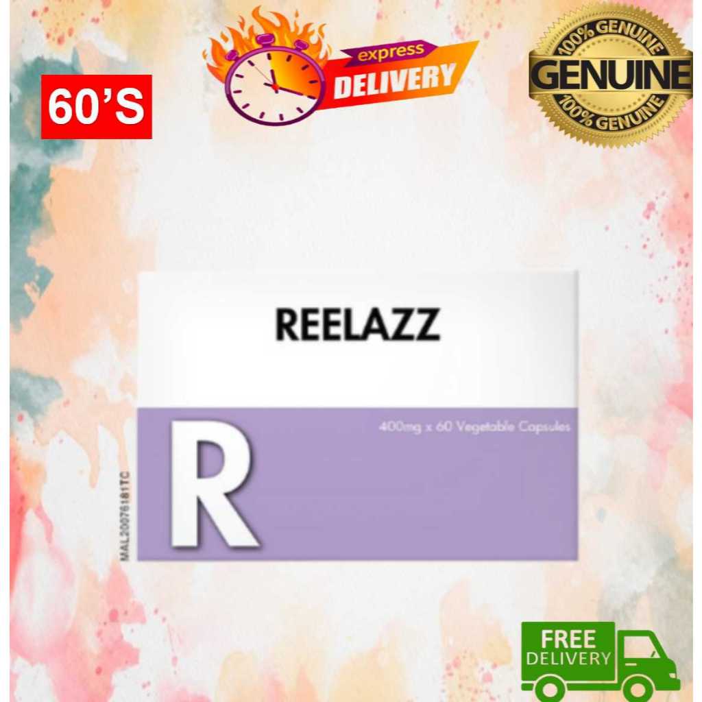 Quantum REELAZZ capsule 60s (stress and insomnia aid) | Shopee Malaysia
