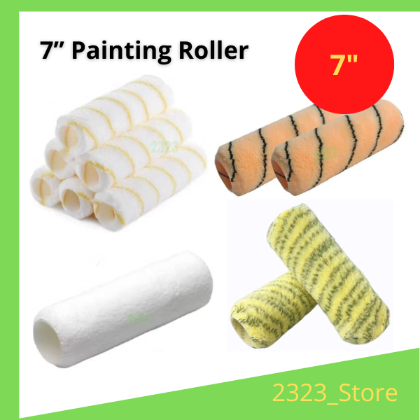 7" wall paint roller / diy paint roller / roller cat dinding / wall ...