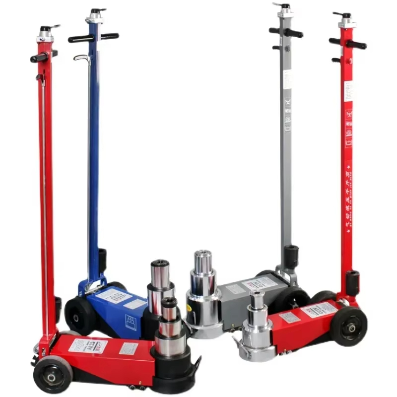 80 Tons Pneumatic Hydraulic Horizontal Jack Heavy duty truck jack ...