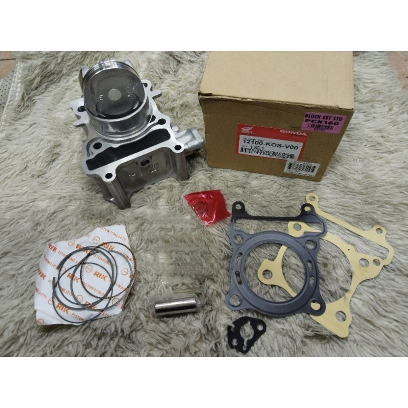 HONDA ADV160/VARIO160/PCX160 CYLINDER BLOCK KIT SET BLOK STD STANDARD ...